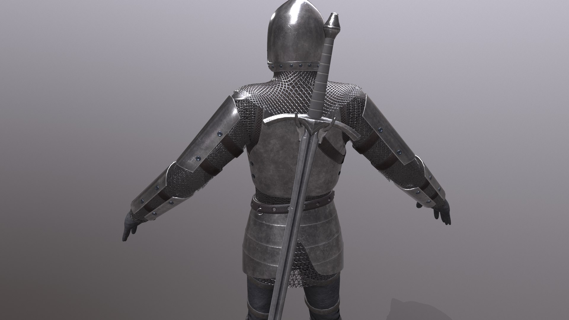 Knight Male Character Model - TurboSquid 1666527