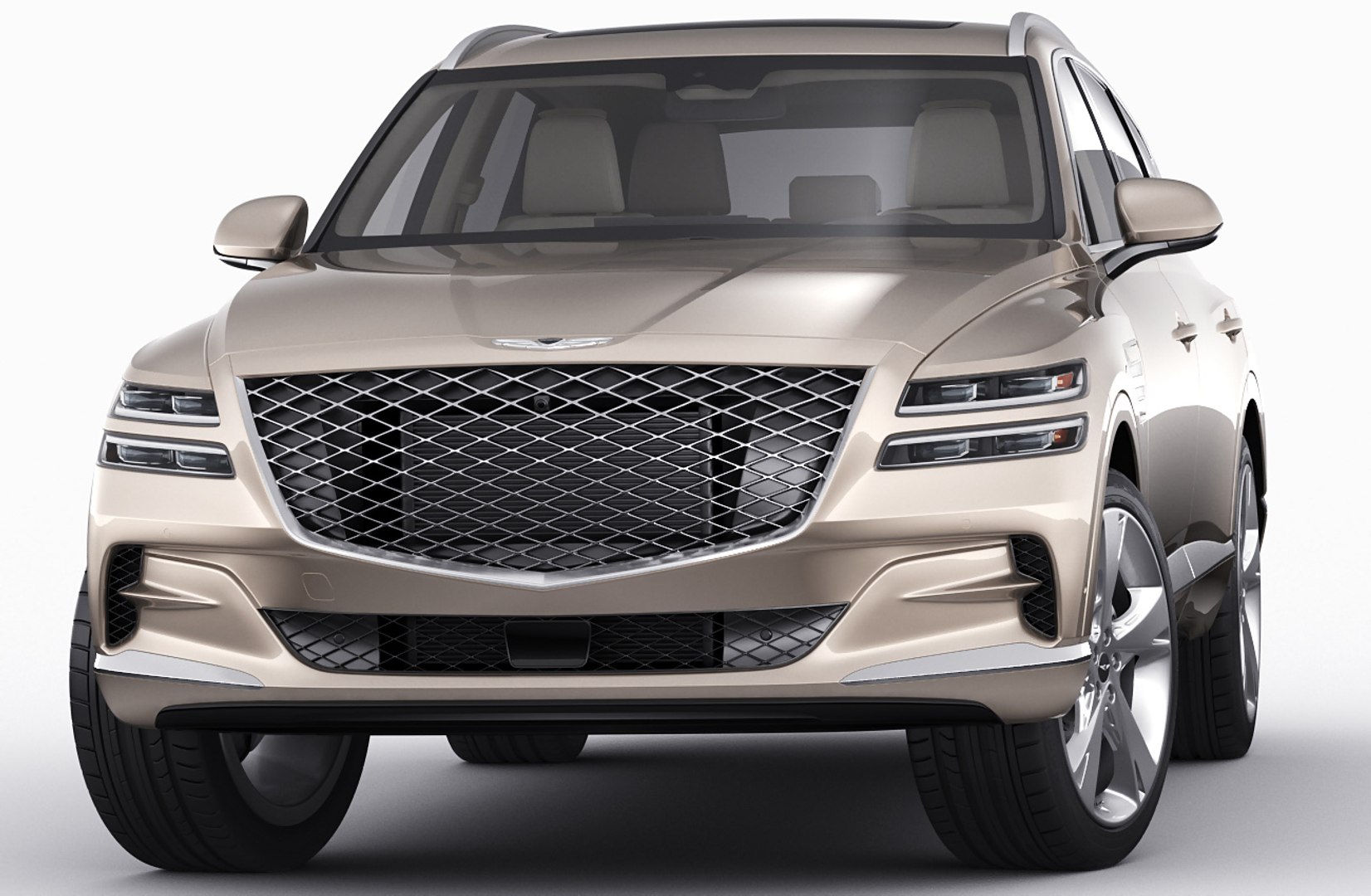 Genesis Gv80 2021 3D Model - TurboSquid 1622583