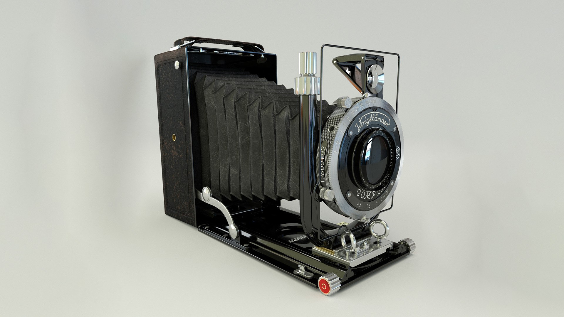 Voigtlander Bergheil Compur Heliar 3D Model - TurboSquid 1885583