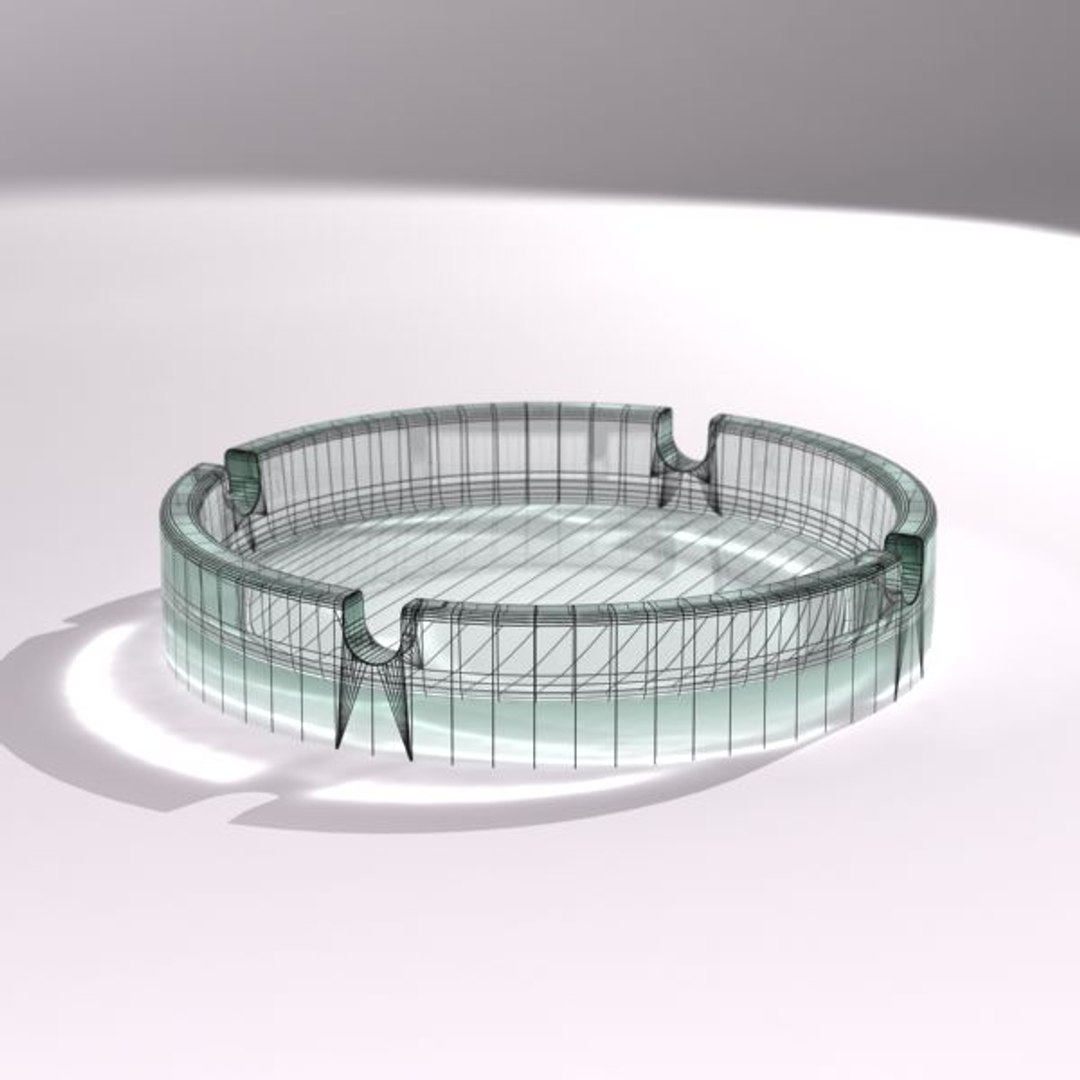 Free Ashtray 3d Model