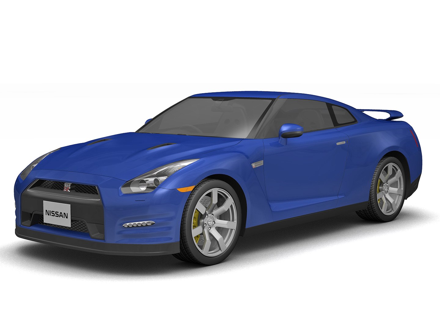 3d Model Of Nissan Gtr