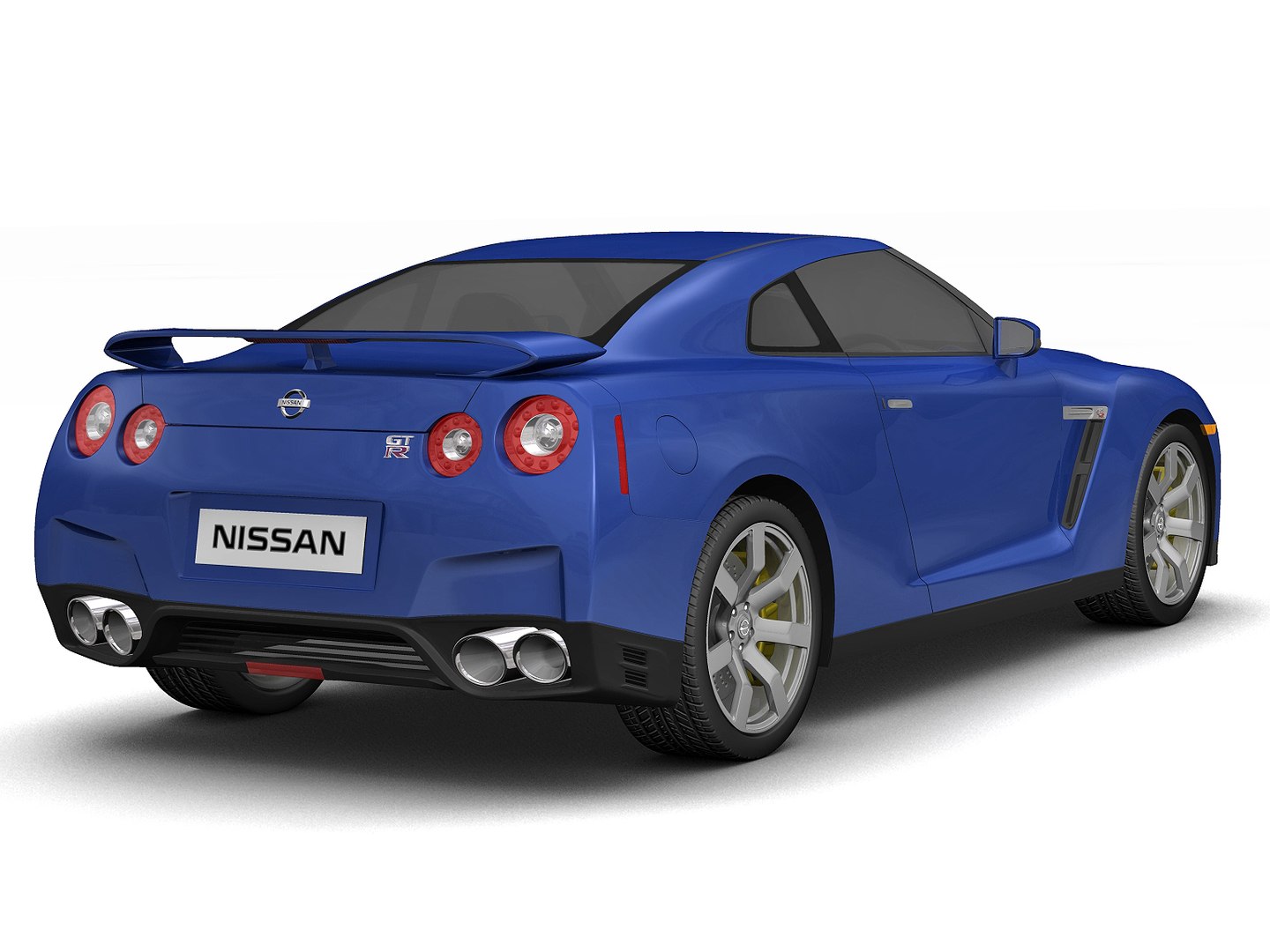 3d Model Of Nissan Gtr