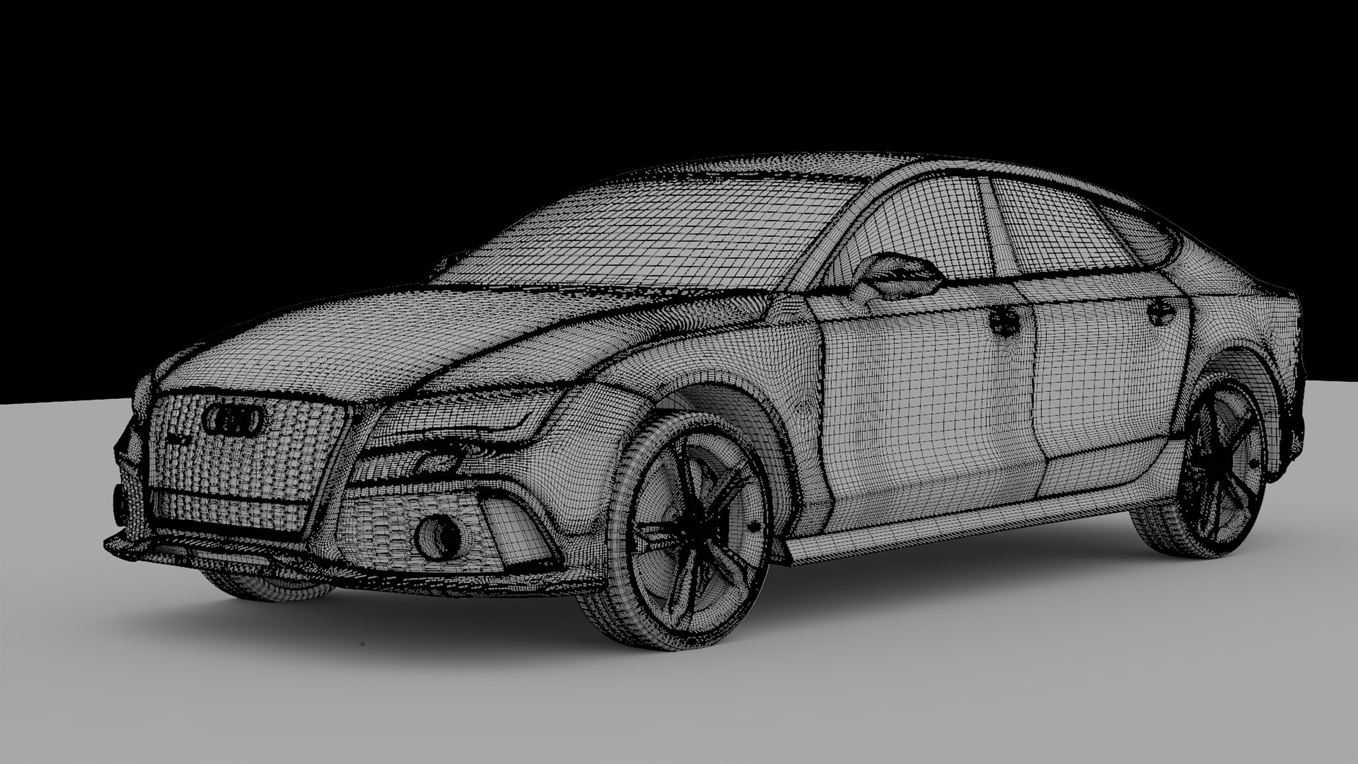 Audi RS7 2013 Sportback 3D model - TurboSquid 2163262