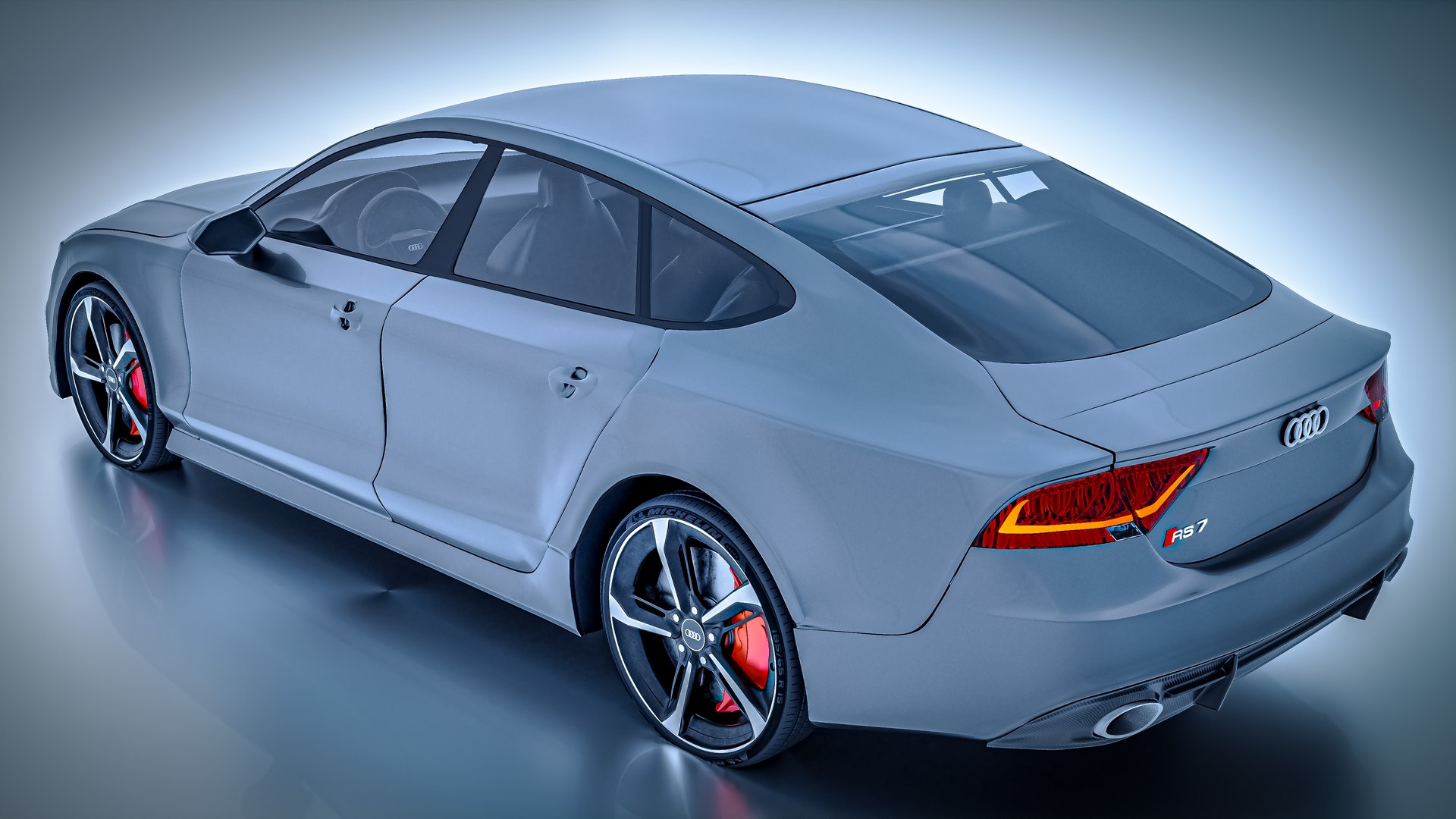 Audi RS7 2013 Sportback 3D Model - TurboSquid 2163262