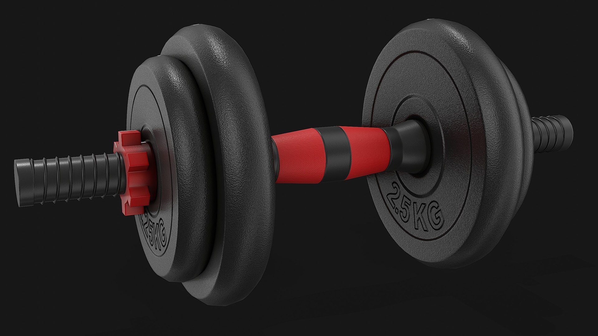 Dumbbell 3D Model - TurboSquid 2144793
