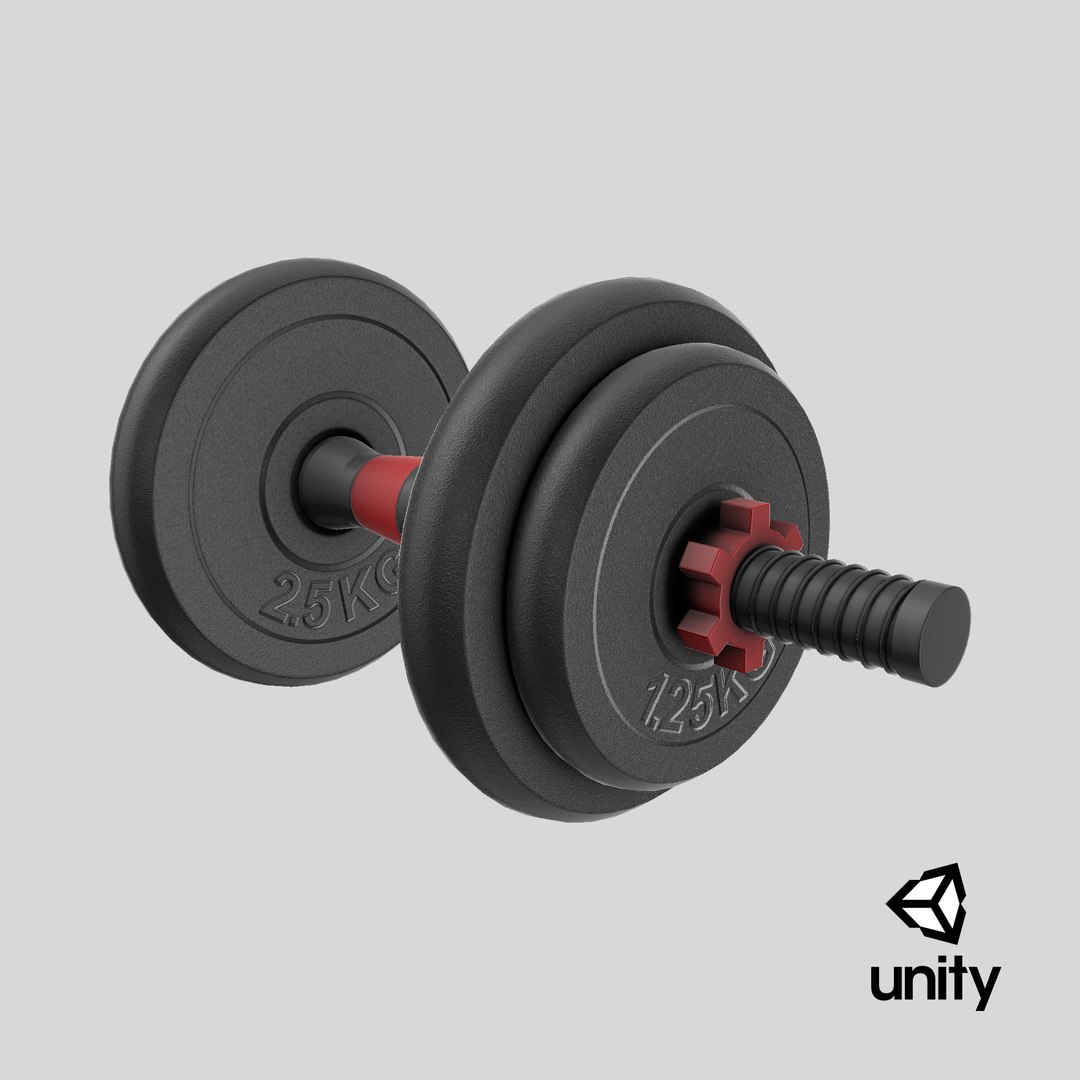 Dumbbell 3D Model - TurboSquid 2144793