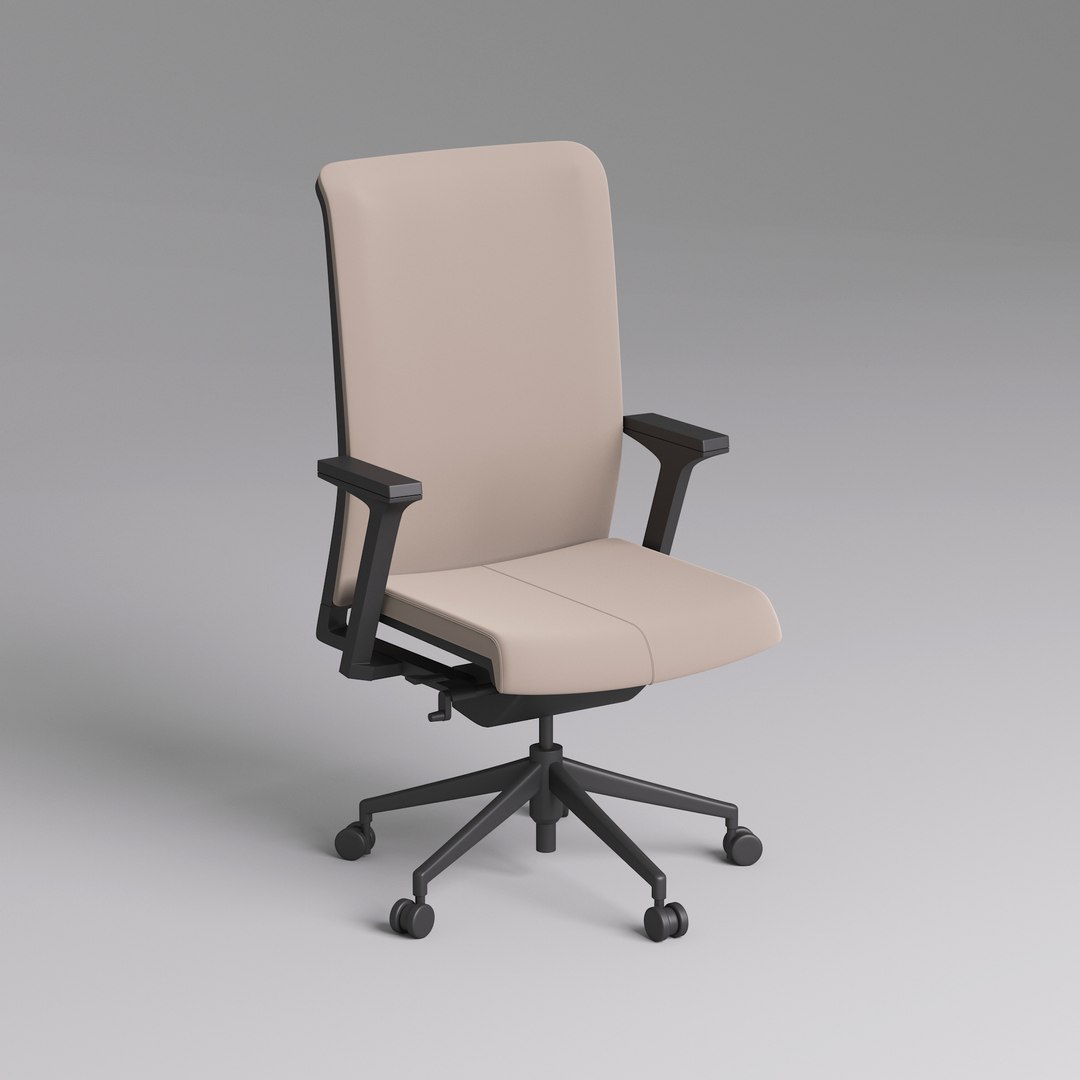 Office Manager Chair 004 Model - TurboSquid 2412316