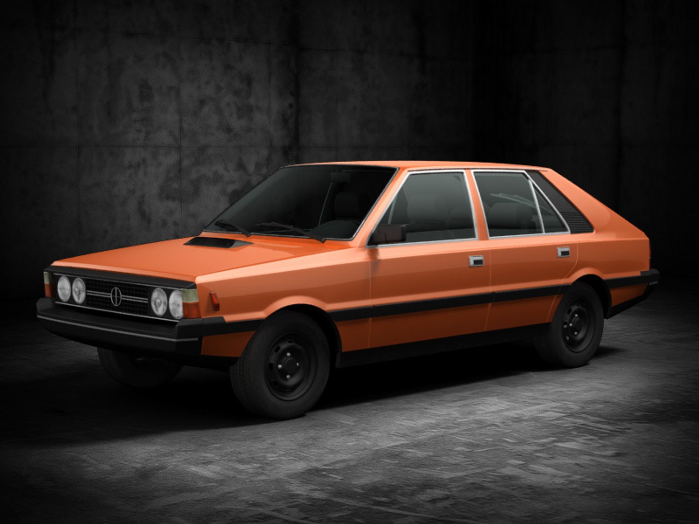 3d Fso Polonez 1980 Model