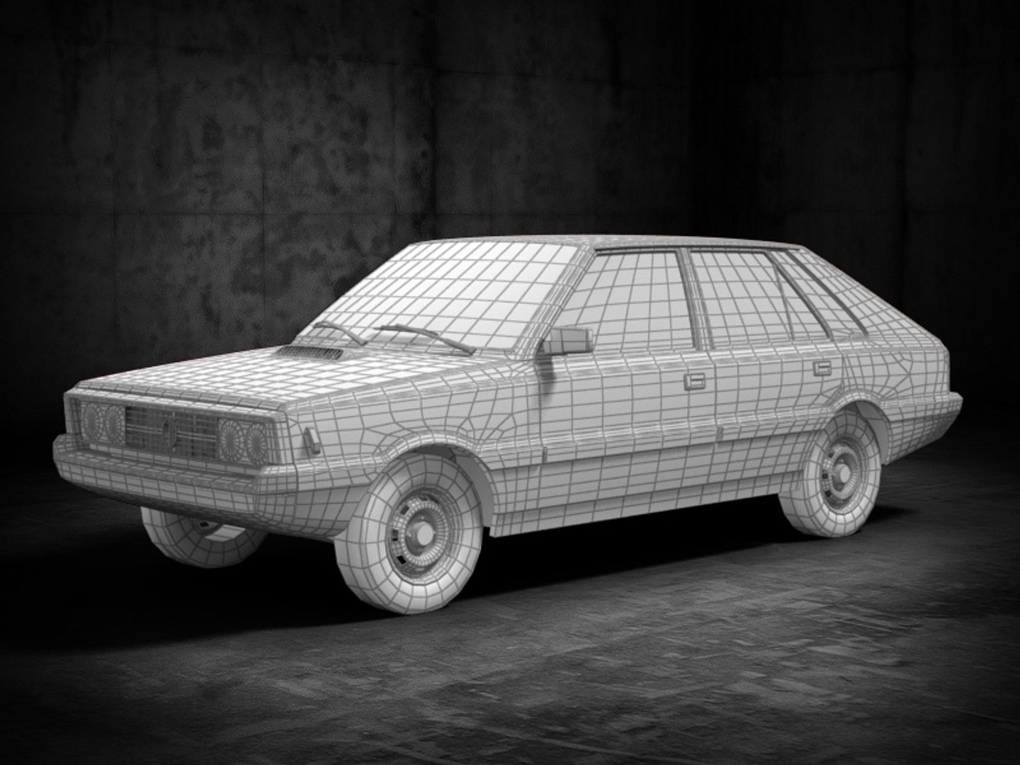 3d Fso Polonez 1980 Model