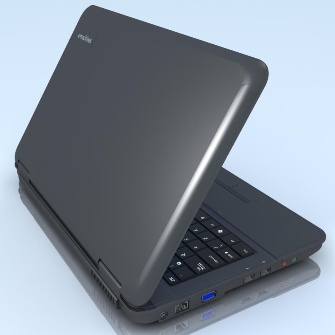 3d Model Notebook Acer Emachines Eme525-902g16mi
