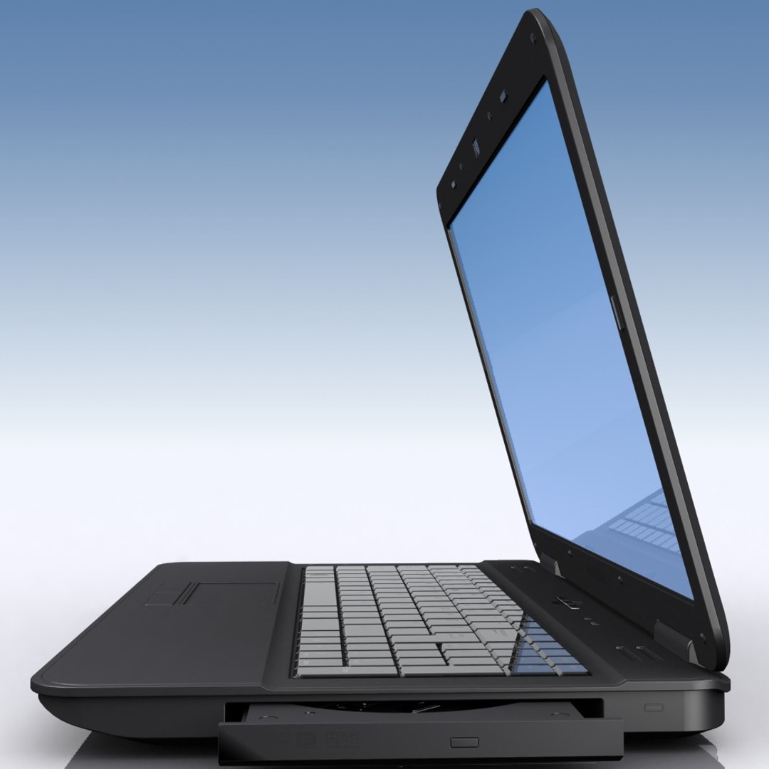 3d model notebook acer emachines eme525-902g16mi