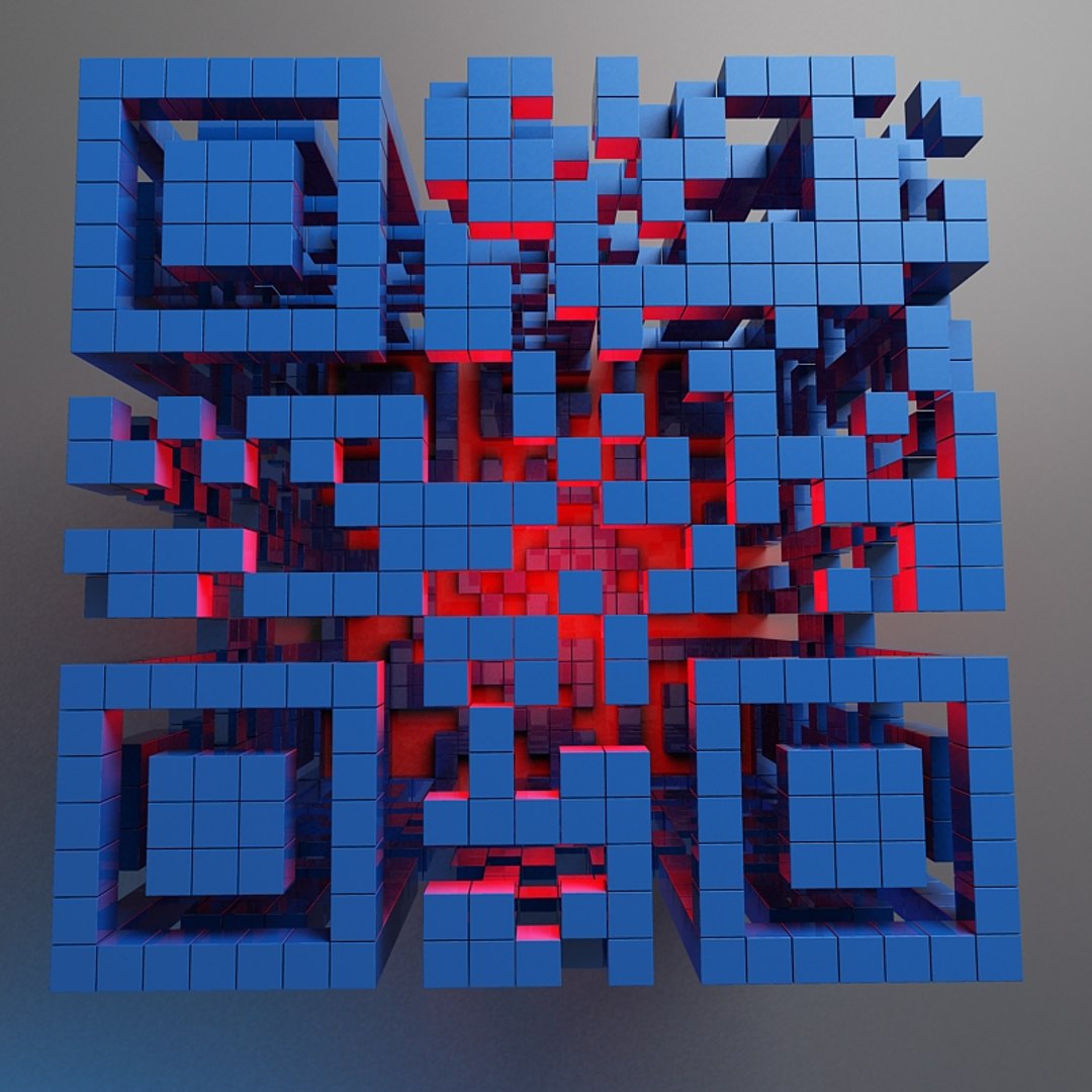 Qr Code 2 3d Max