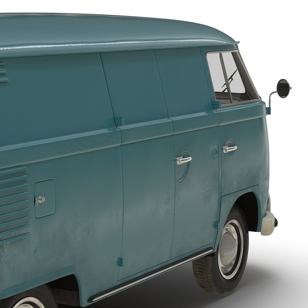 3d Volkswagen Type 2 Panel