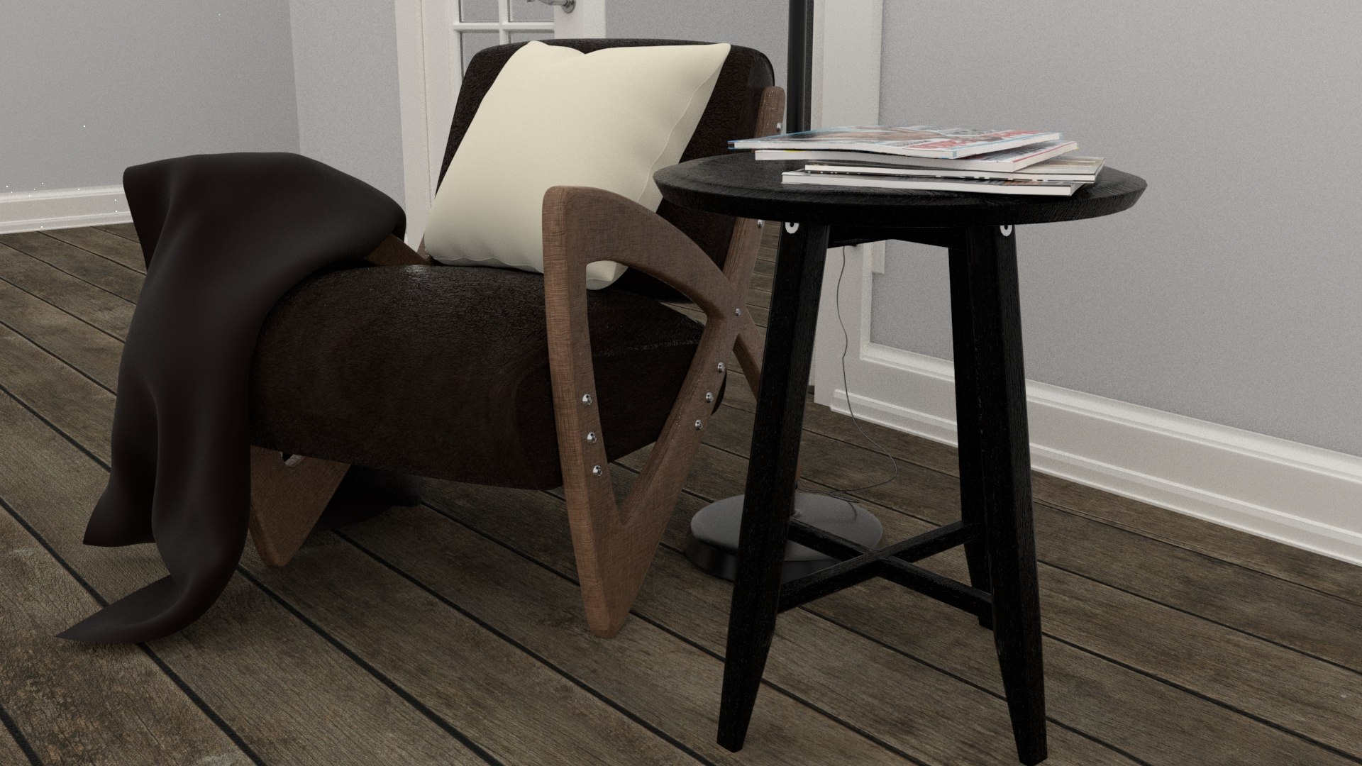 Side Table 3D - TurboSquid 1953417