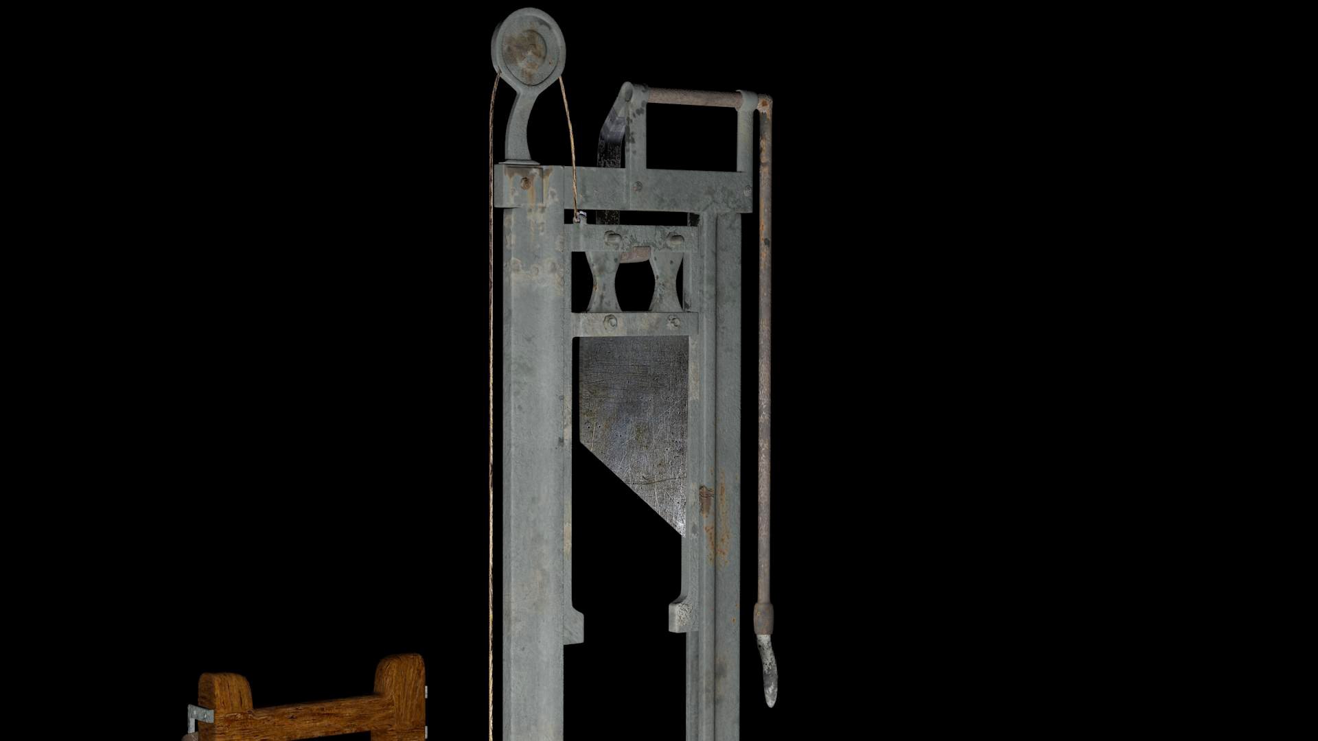 3D model Guillotine Fallbeil-deutsche - TurboSquid 1896672