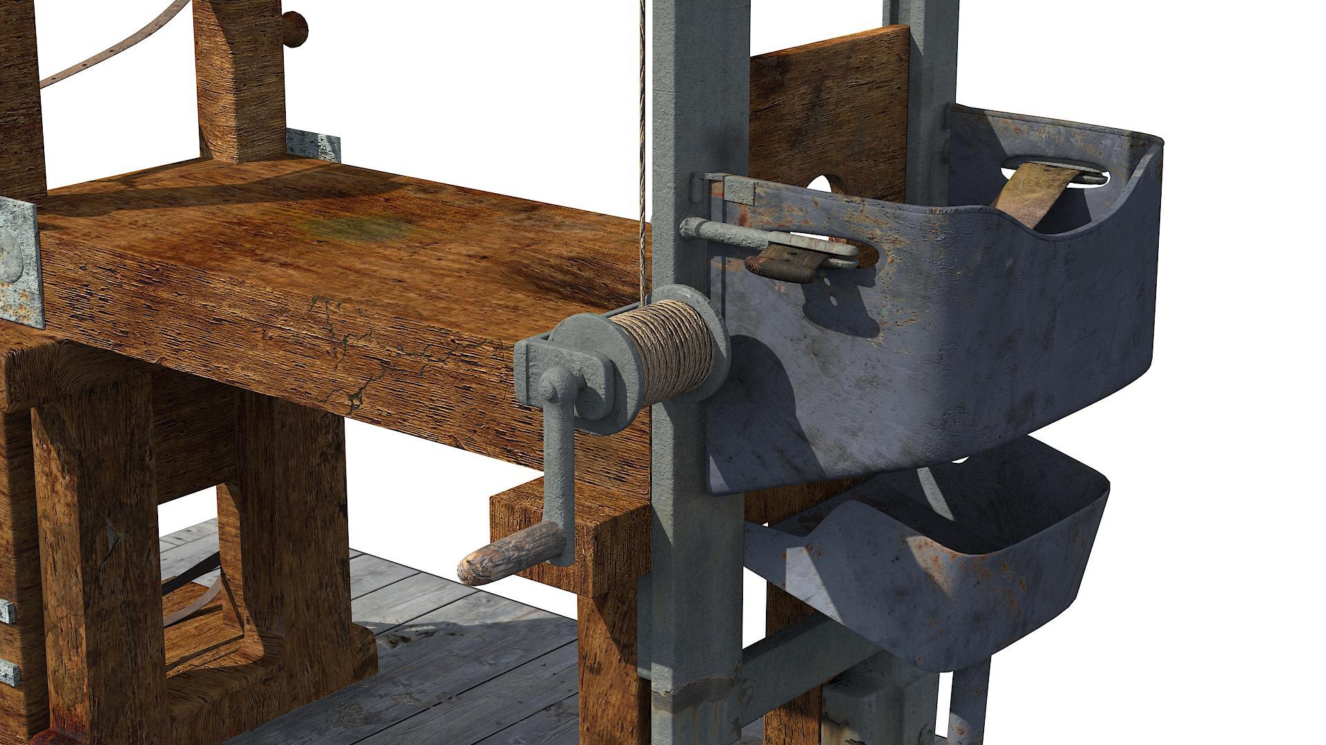 3D model Guillotine Fallbeil-deutsche - TurboSquid 1896672