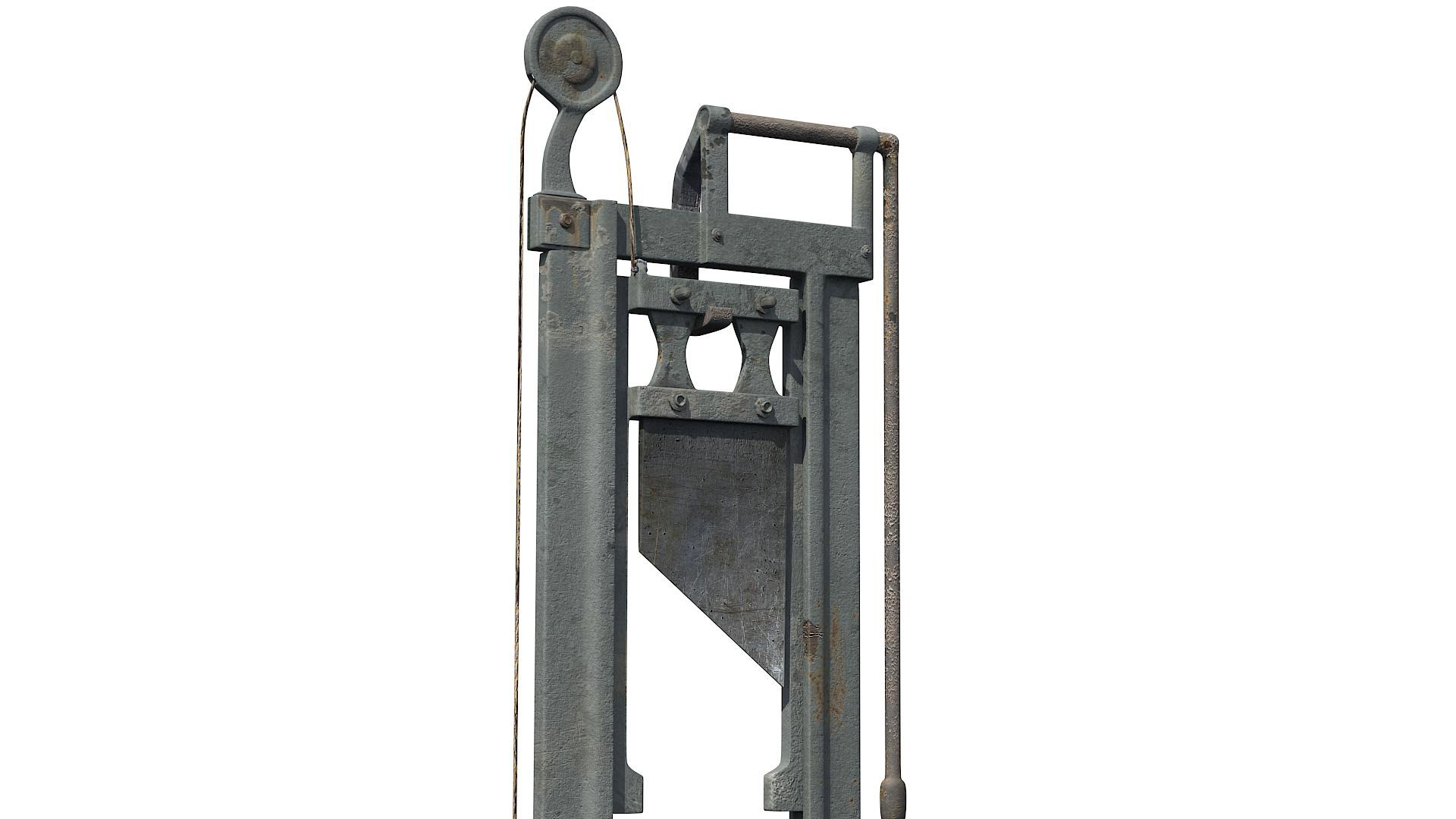3D Model Guillotine Fallbeil-deutsche - TurboSquid 1896672