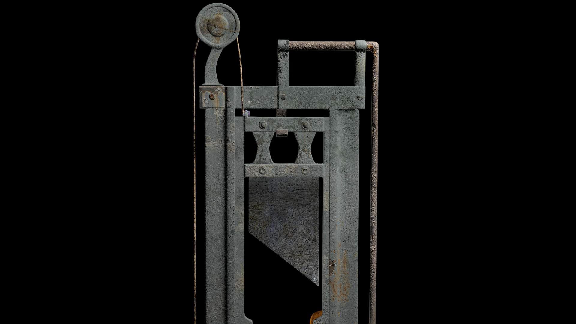 3D Model Guillotine Fallbeil-deutsche - TurboSquid 1896672