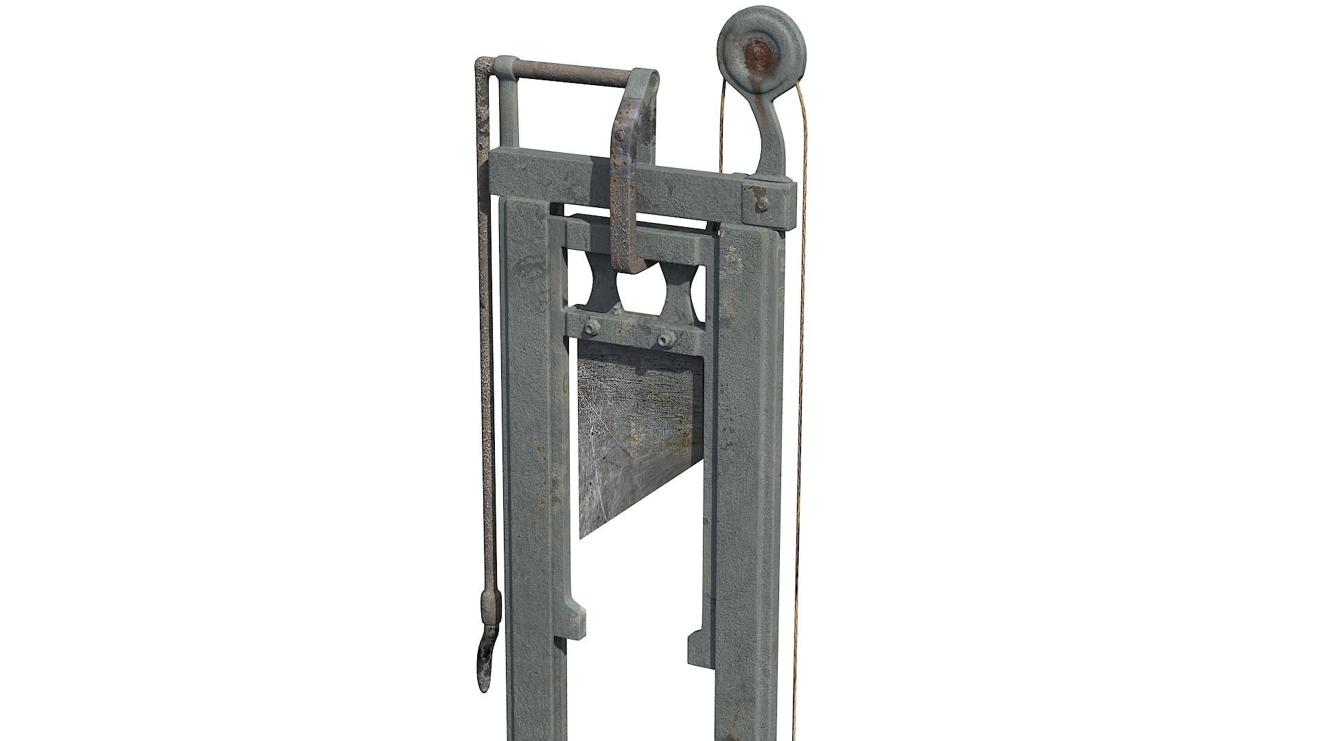 3D model Guillotine Fallbeil-deutsche - TurboSquid 1896672