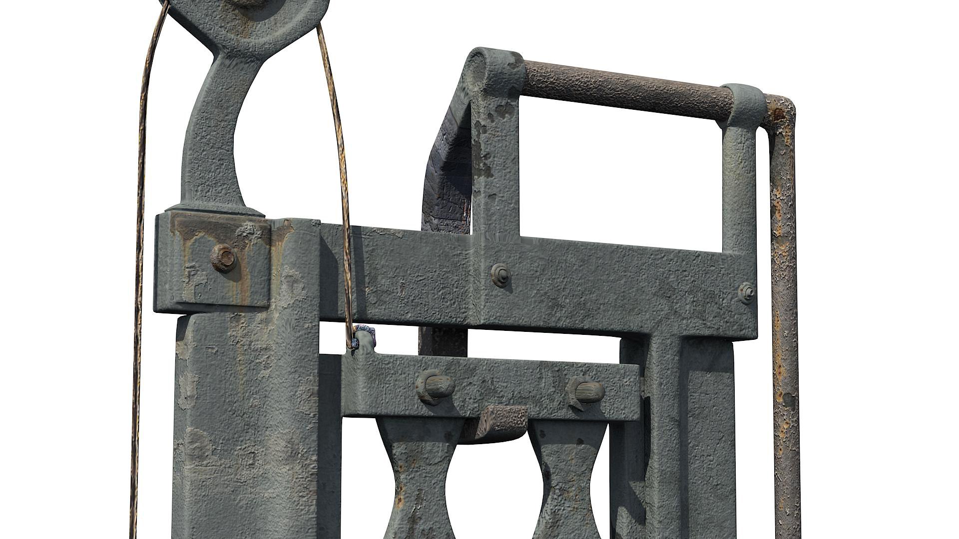 3D model Guillotine Fallbeil-deutsche - TurboSquid 1896672