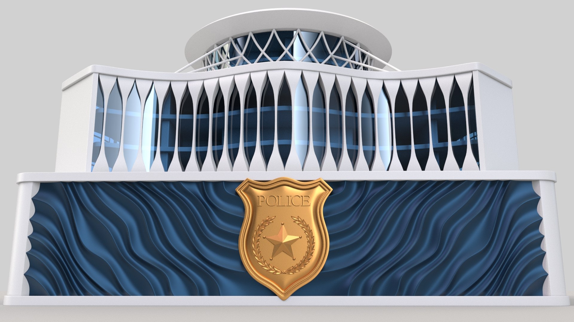 Metaverse Police Station X5 Concept model - TurboSquid 2018370