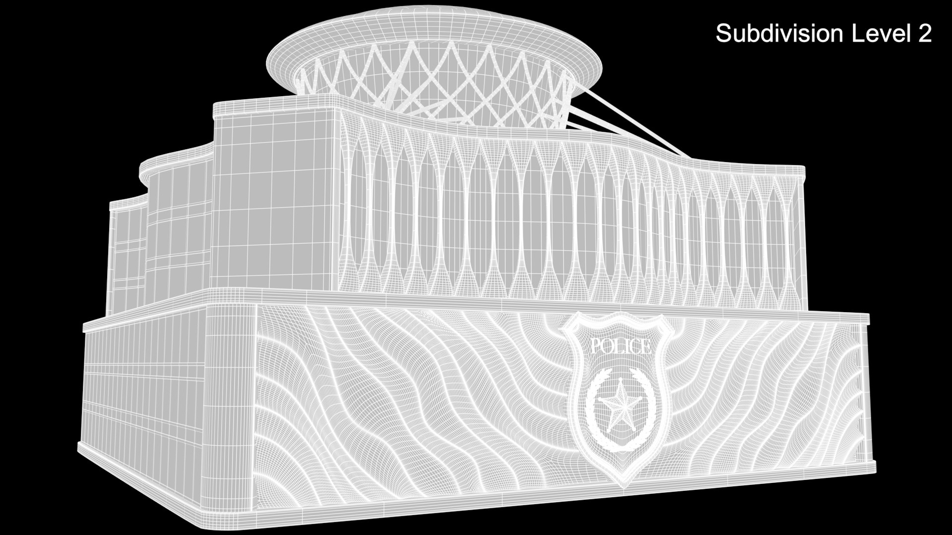 Metaverse Police Station X5 Concept model - TurboSquid 2018370