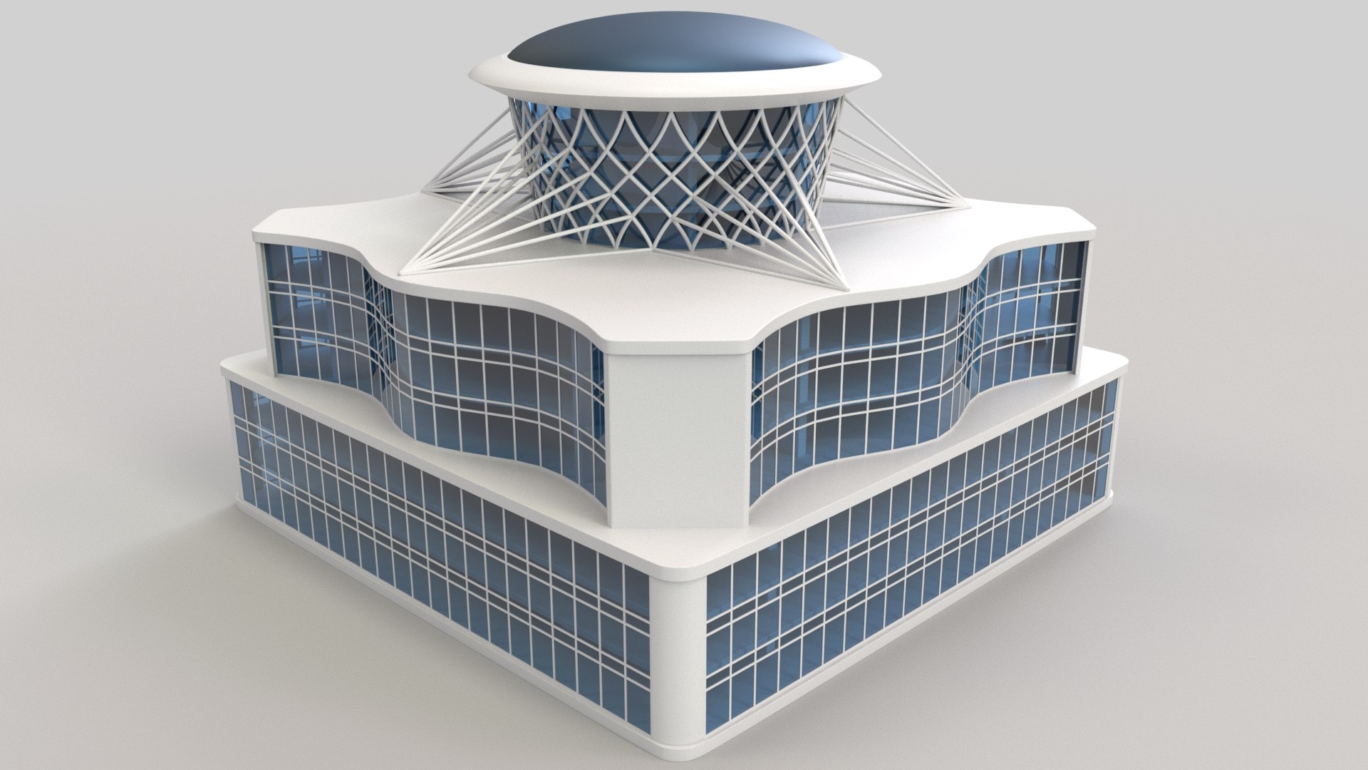 Metaverse Police Station X5 Concept model - TurboSquid 2018370