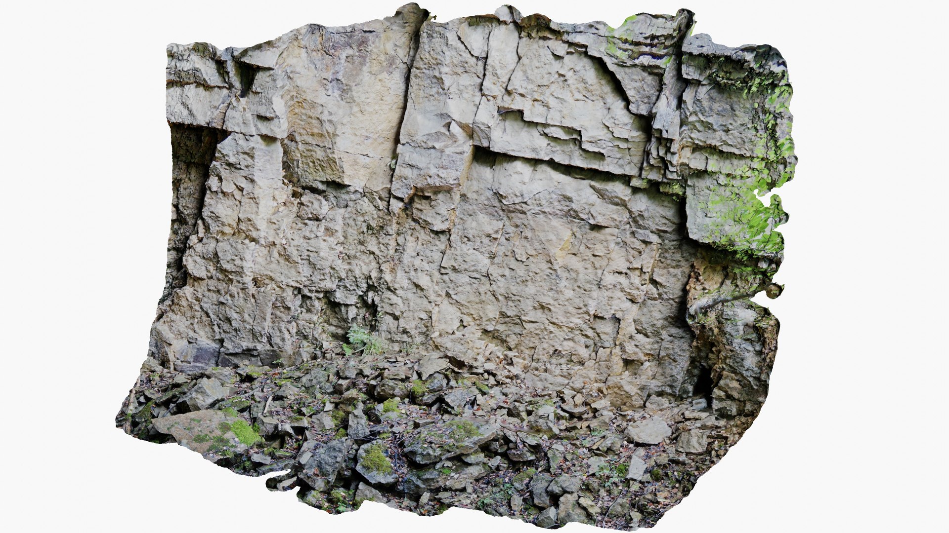Part Of Stonewall Cliff 3D Scan 3D - TurboSquid 1965399