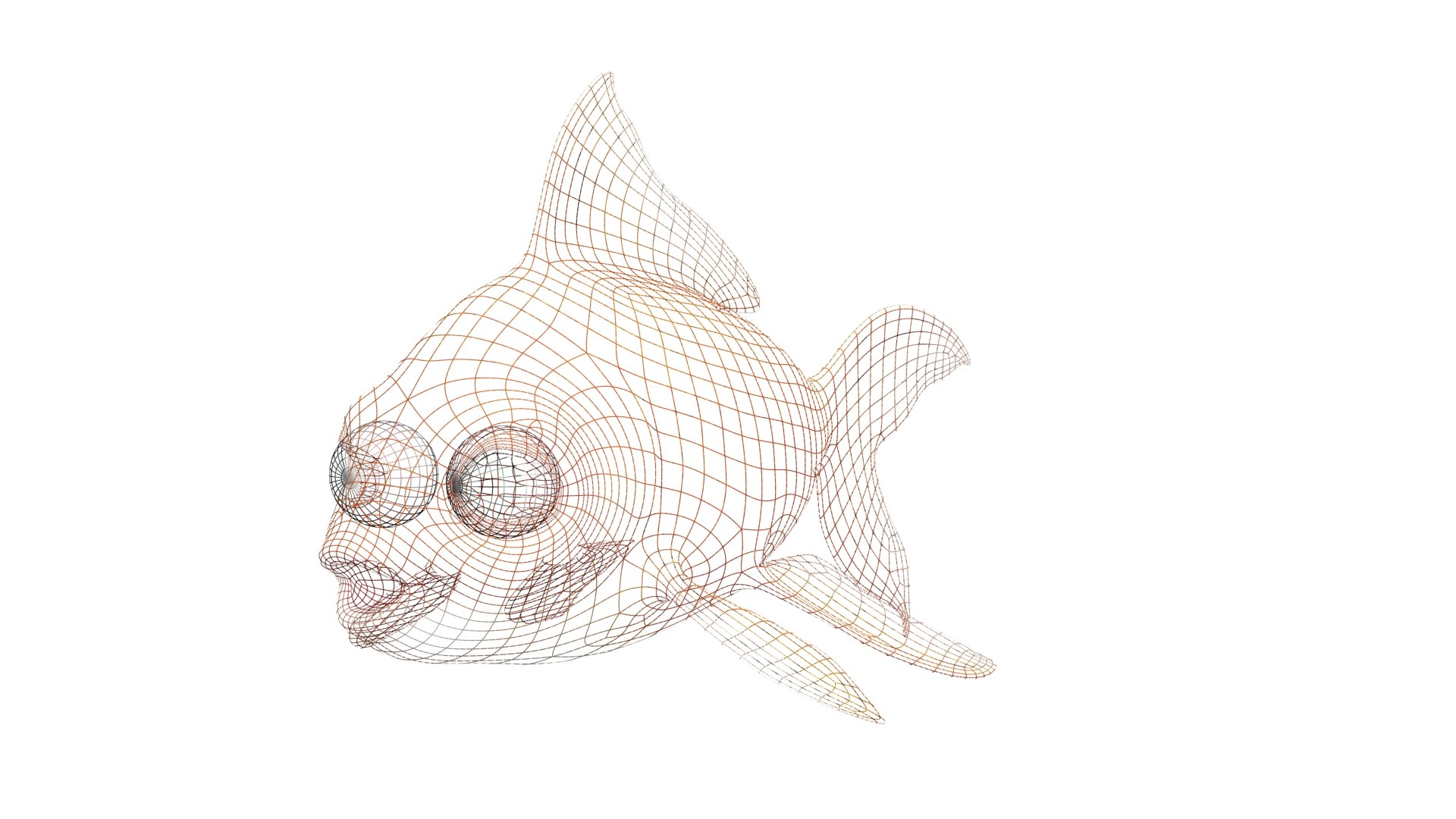 3D RedFishGoldFish - TurboSquid 1880259