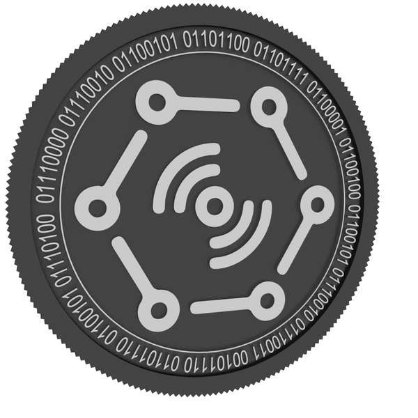 Data exchange black coin model - TurboSquid 1495575