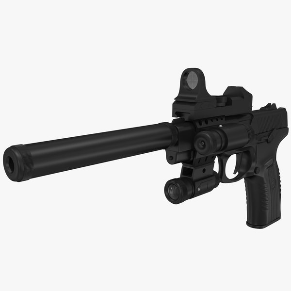 toy gun 3d model