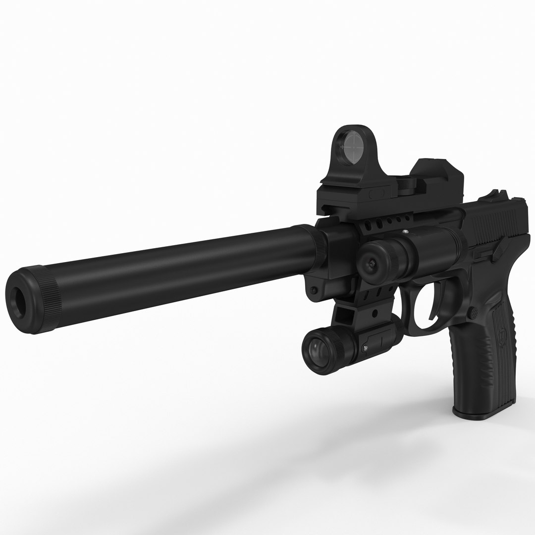 toy gun 3d model