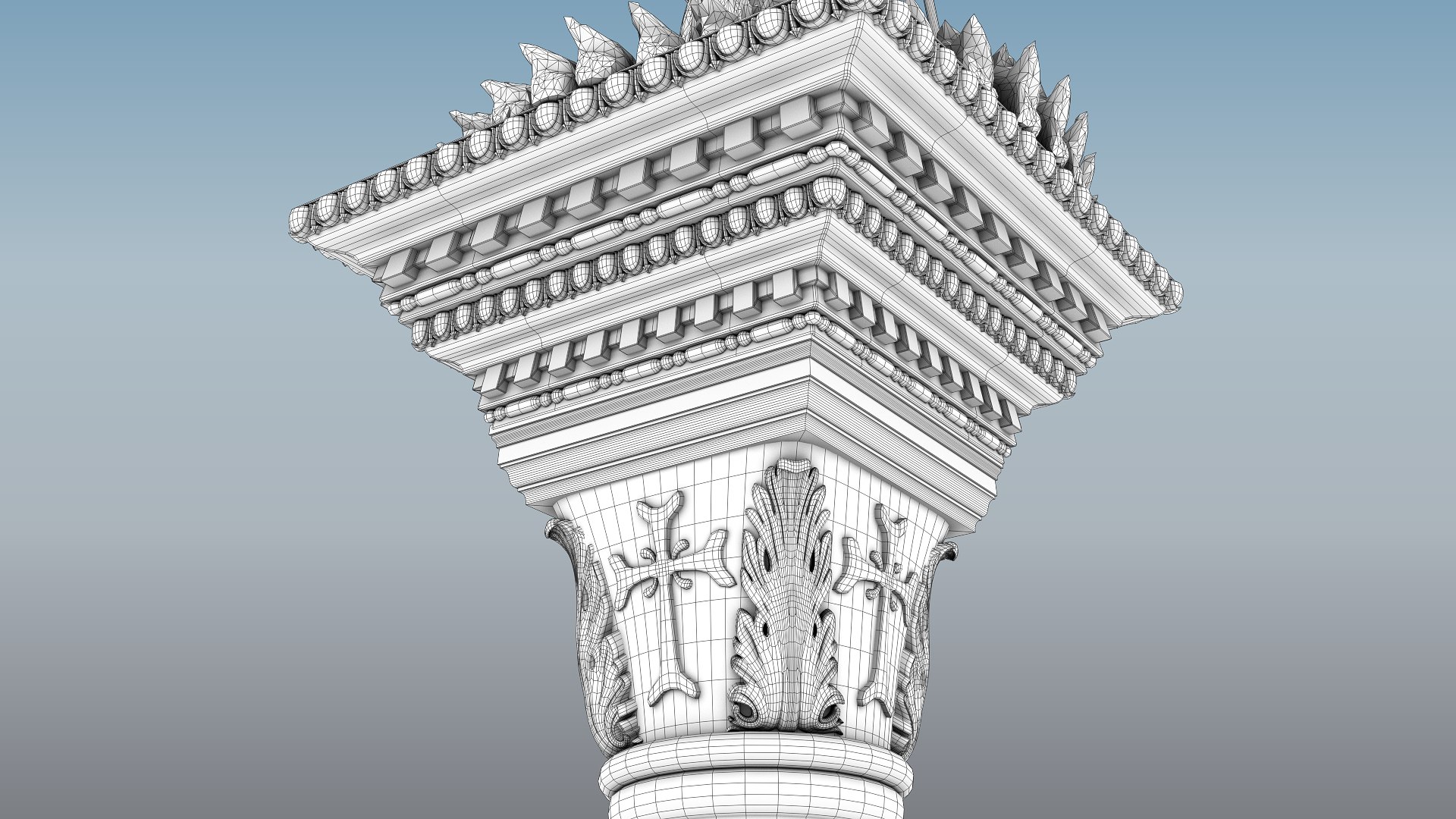 3D Column Of Saint Theodore - TurboSquid 2297368