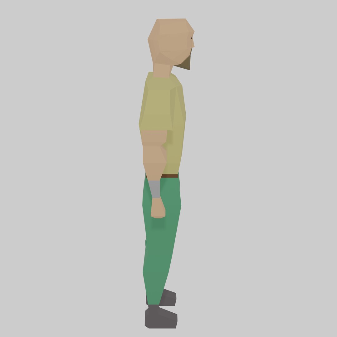 3D Runescape Character - TurboSquid 1672341