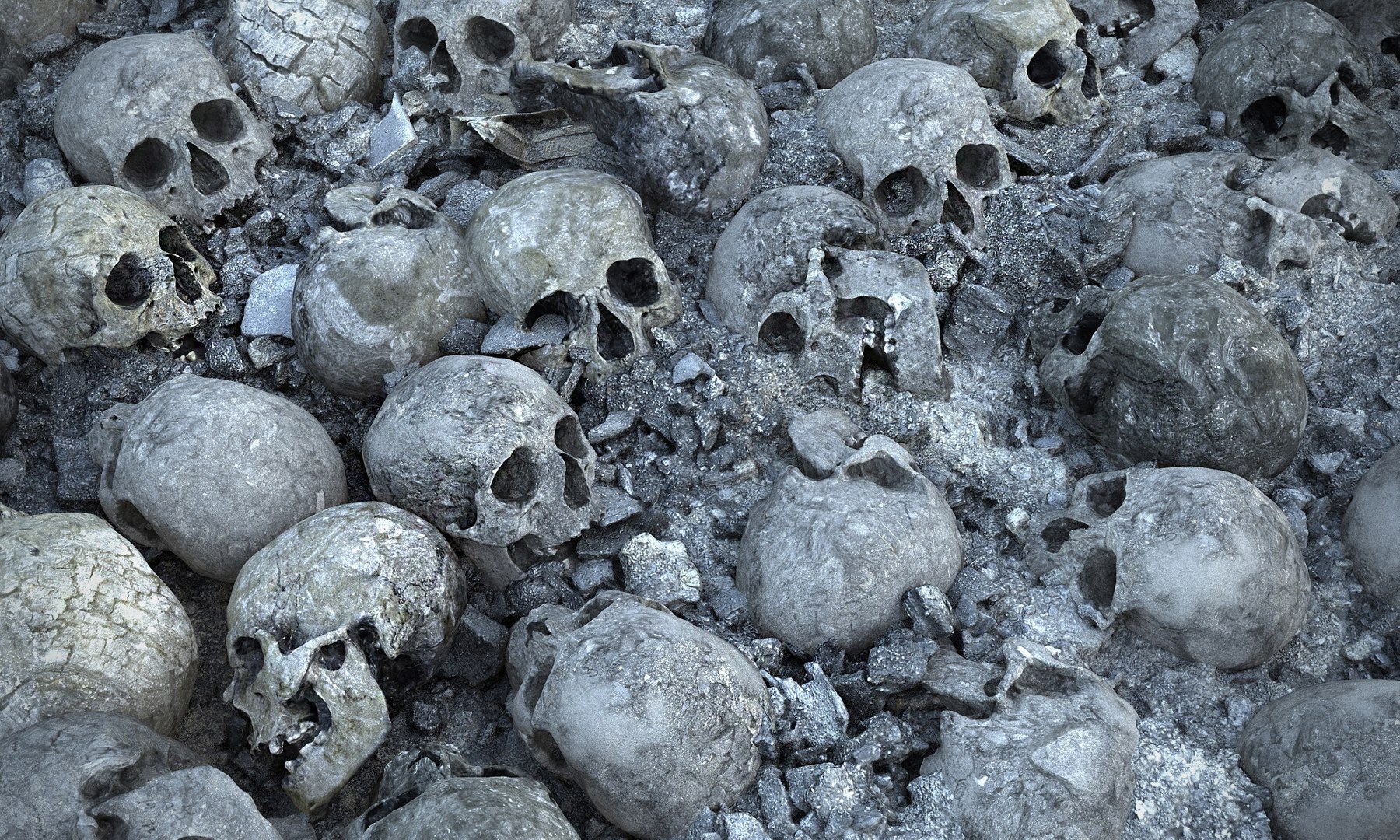 3D Model Apocalypse Rubble Mass Grave - TurboSquid 1579128