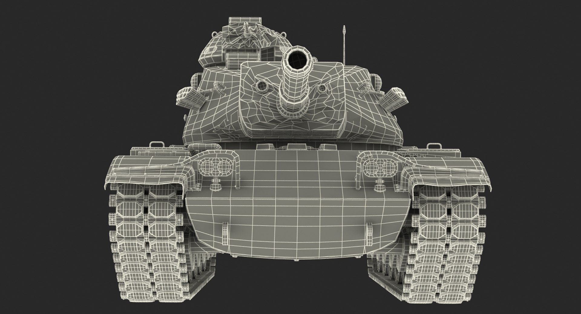 3D Model Combat Tank M60a3 Patton - TurboSquid 1158196