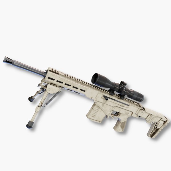 modelo 3d Rifle de francotirador Chukavin SVch - TurboSquid 2281535