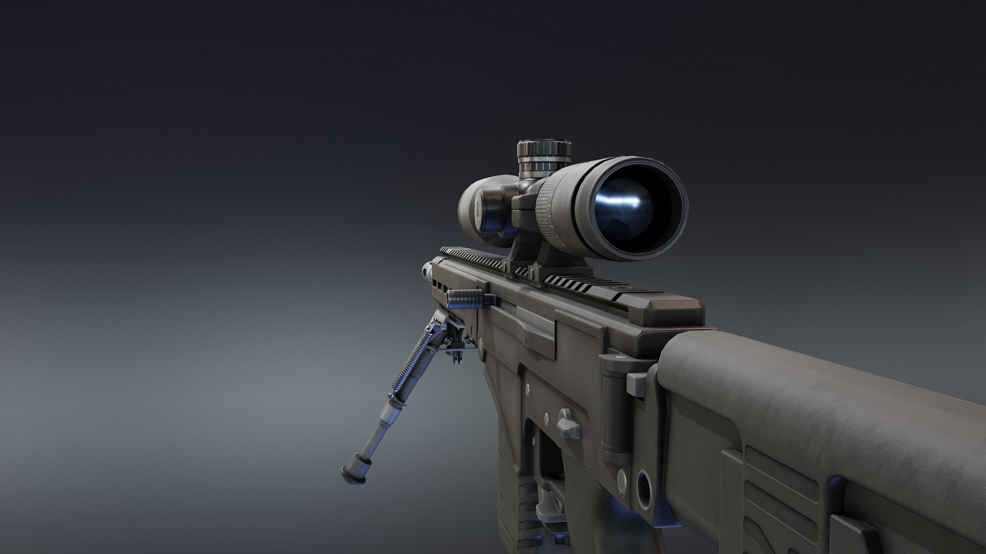 Chukavin SVch Sniper Rifle 3D - TurboSquid 2281535
