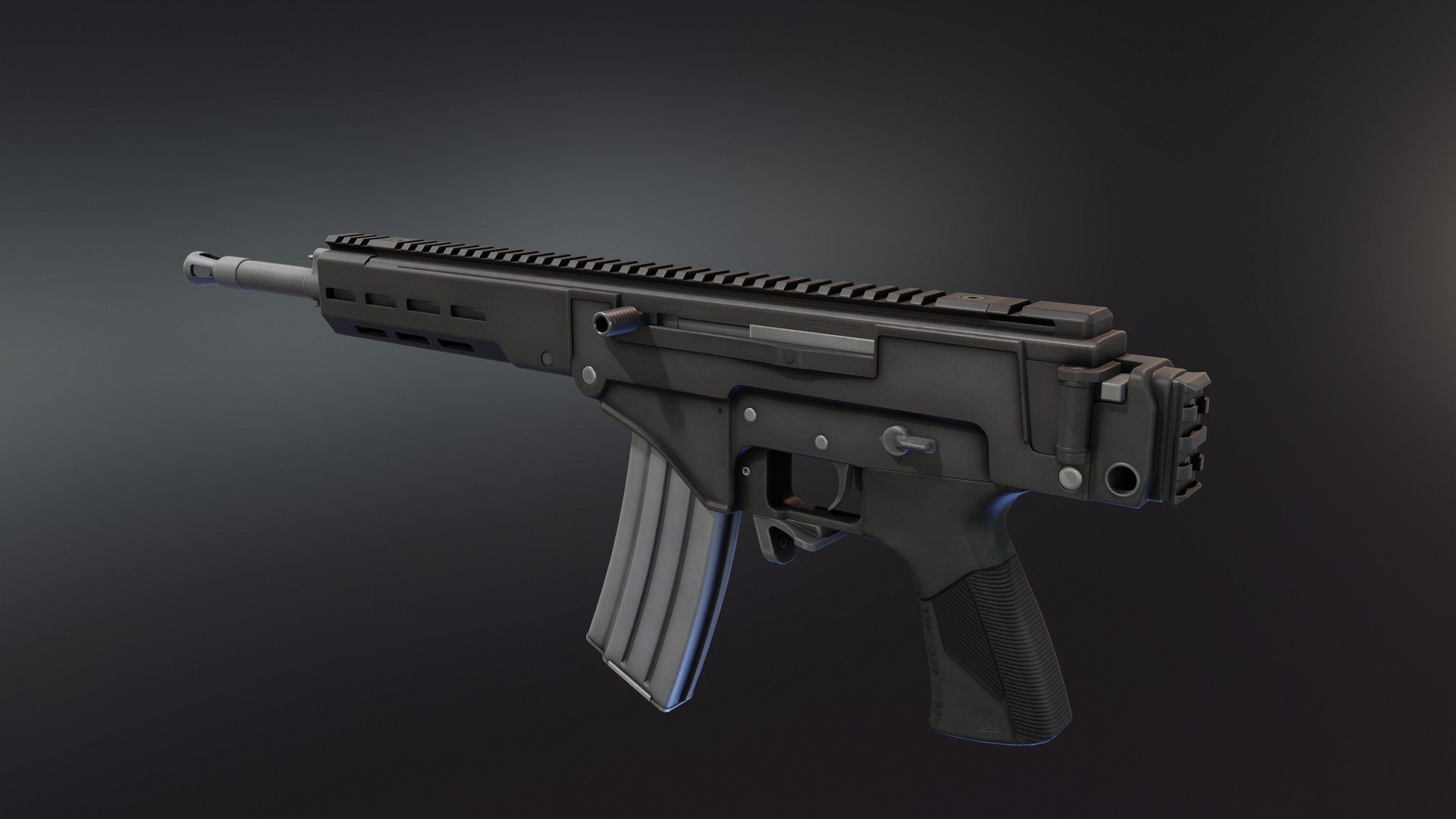 Chukavin SVch Sniper Rifle 3D - TurboSquid 2281535