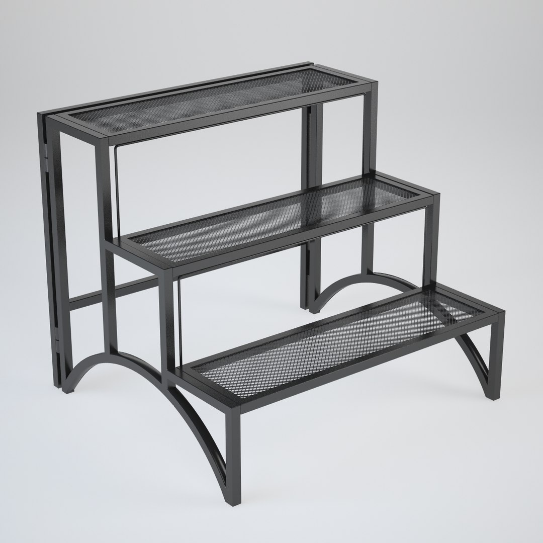 Rack Interiors V-ray 3d Model