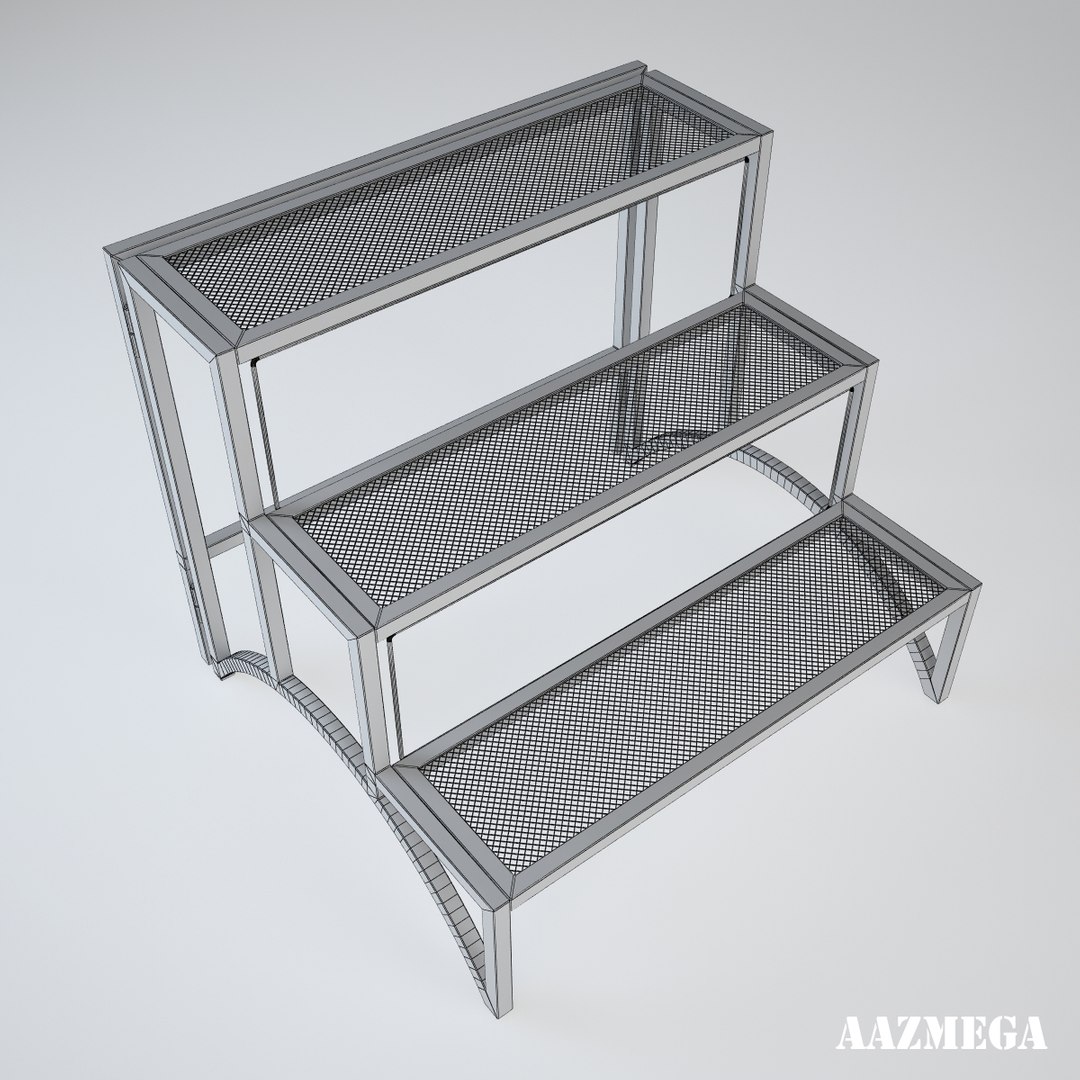 Rack Interiors V-ray 3d Model