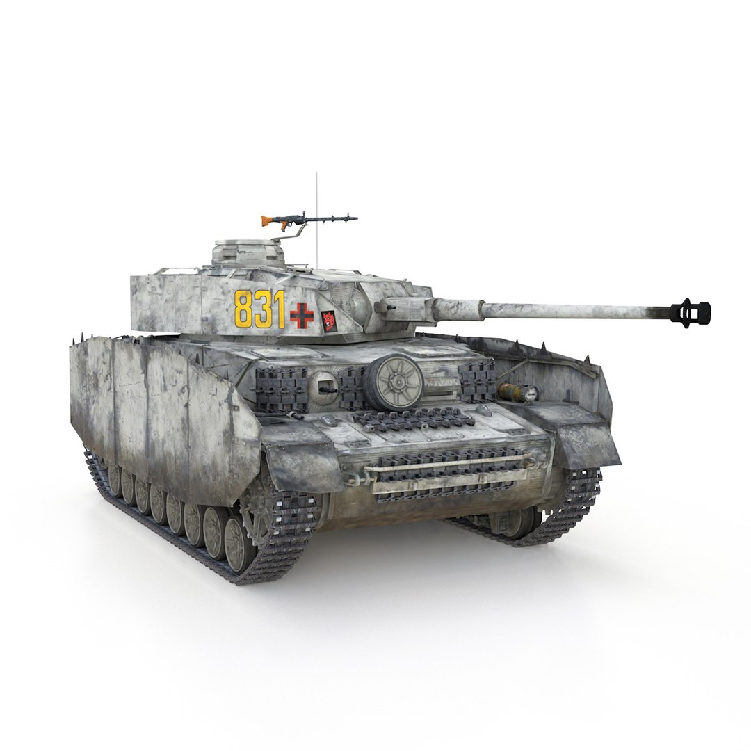 3D Model Panzer Iv Pzkpfw - TurboSquid 1290480