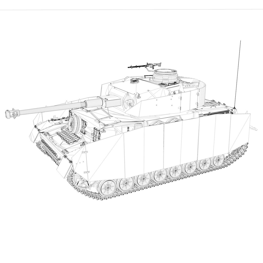 3D Model Panzer Iv Pzkpfw - TurboSquid 1290480