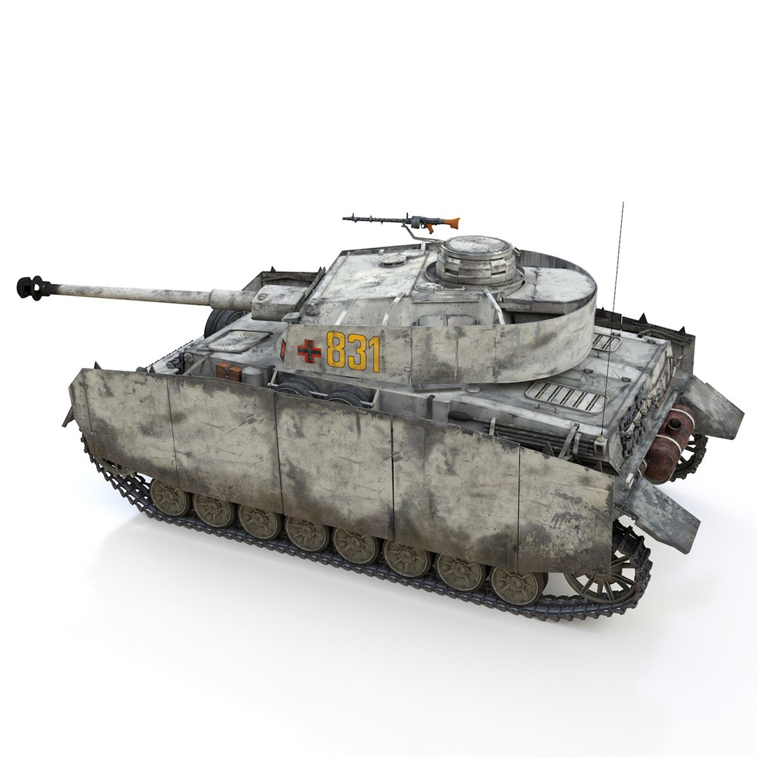 3D Model Panzer Iv Pzkpfw - TurboSquid 1290480