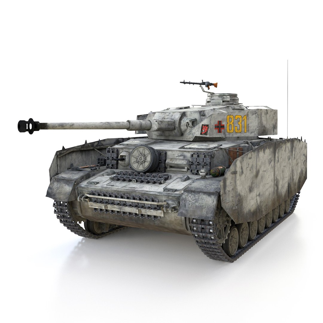 3D Model Panzer Iv Pzkpfw - TurboSquid 1290480
