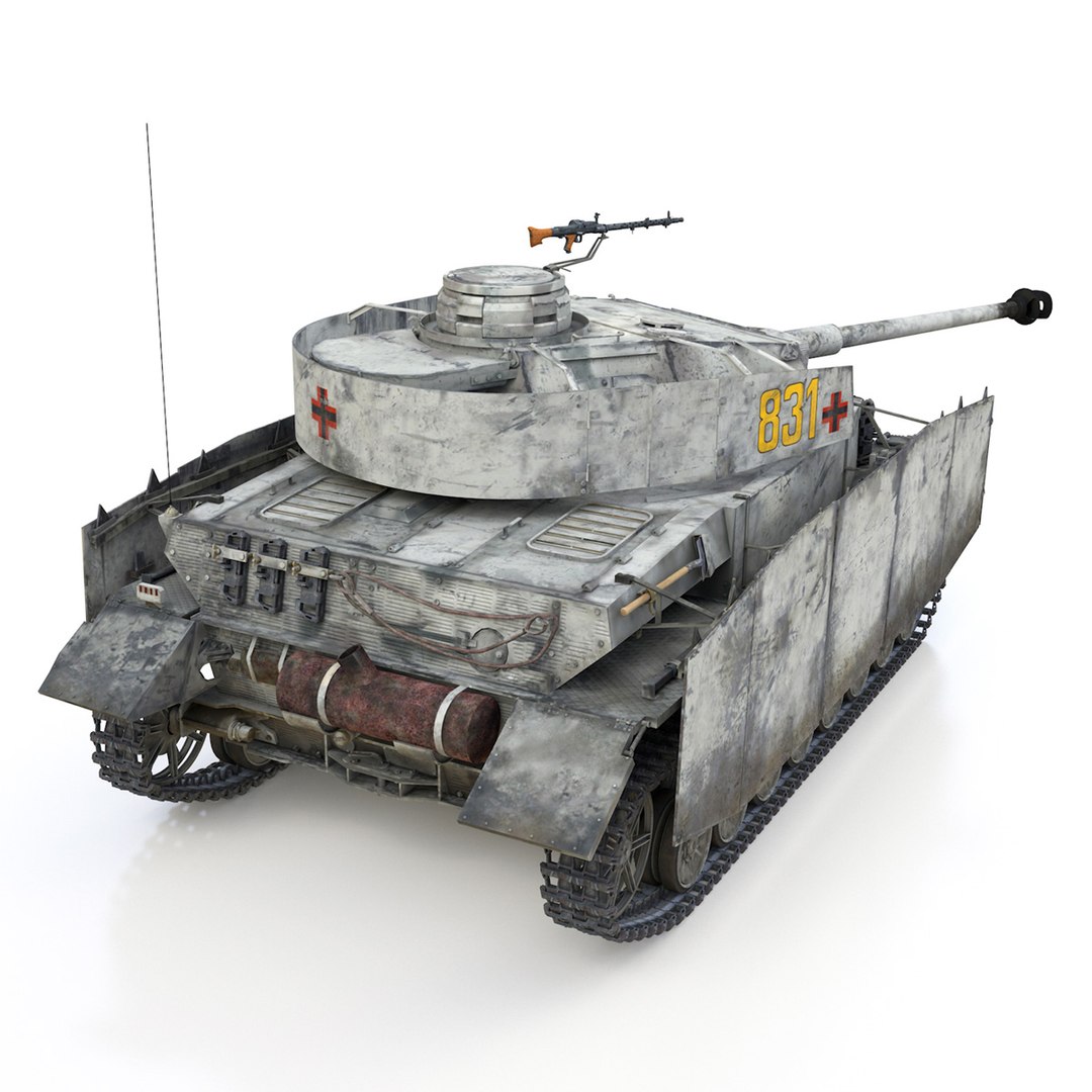 3D Model Panzer Iv Pzkpfw - TurboSquid 1290480