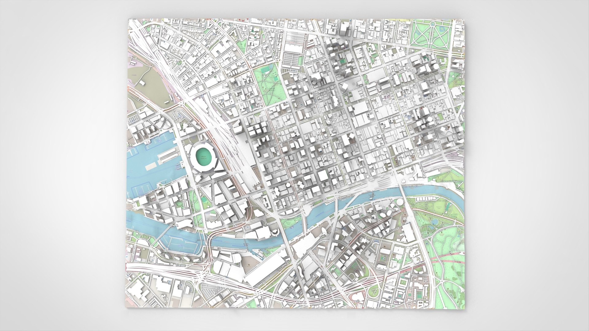 Cityscape Melbourne Australia 3D Model - TurboSquid 2320174