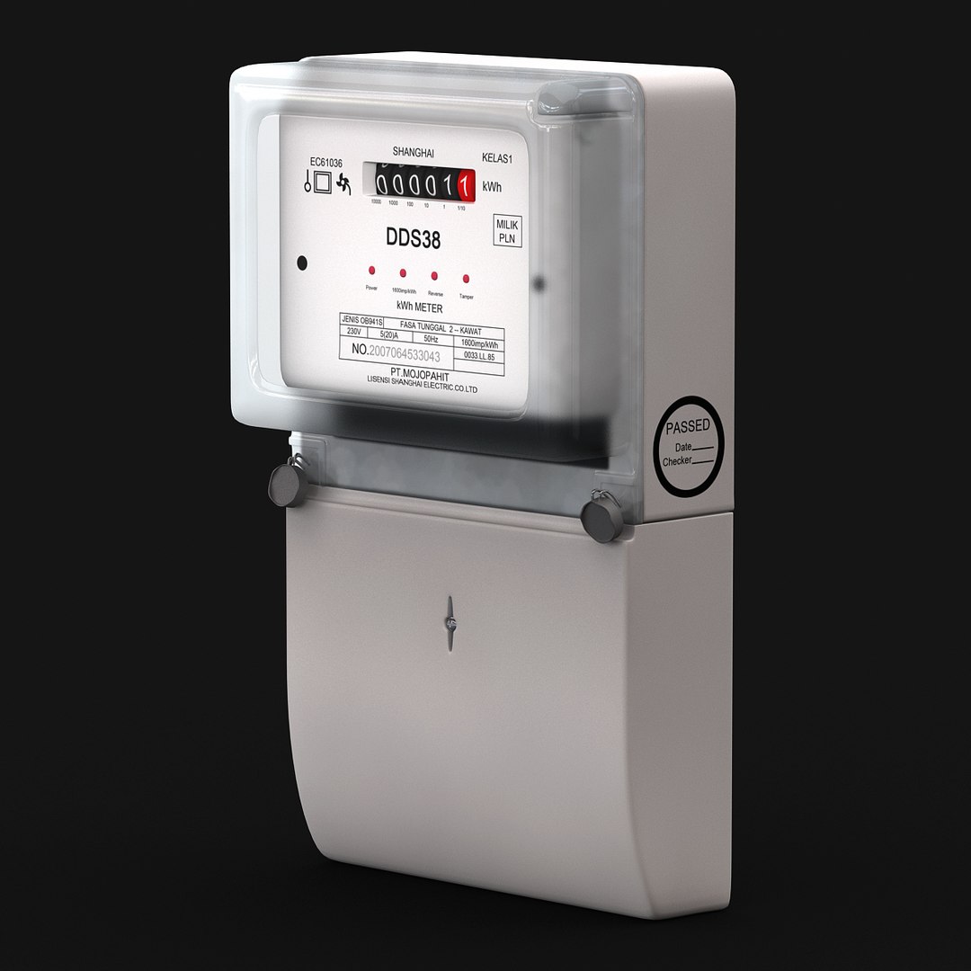 3d Electric Meter Dds38