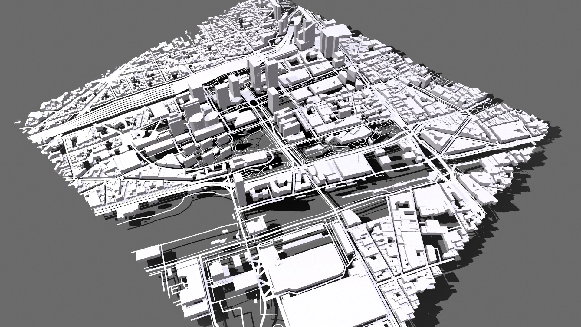 3D Cityscape Brussels Belgium - TurboSquid 2189271