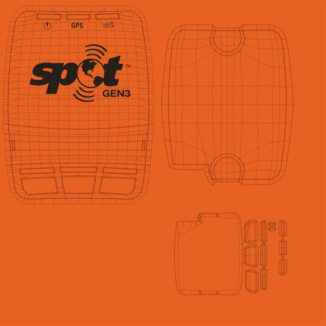 Satellite Gps Messenger Tracking 3D Model - TurboSquid 1188358